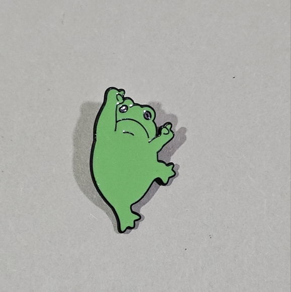 Hot Topic | Jewelry | Frog Enamel Pin Brooch Lapel Aesthetic ...